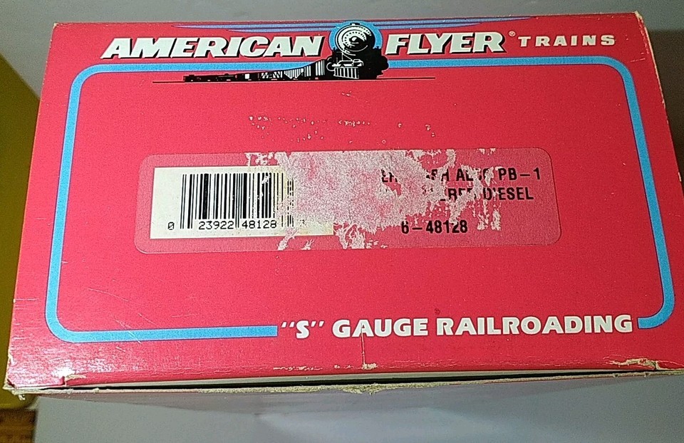 American Flyer 6-48128 Silver Flash Alco PB-1 Non-Powered Diesel B-Unit ...
