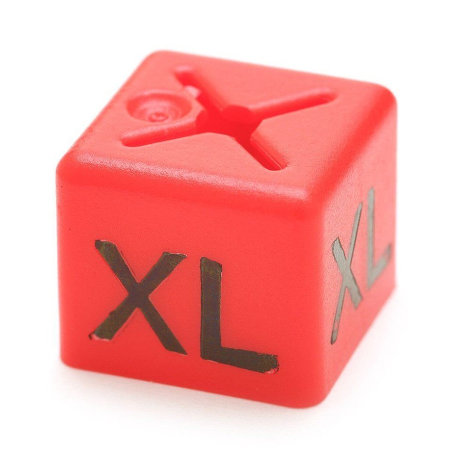 100x Garment Clothes Marker Size Number Color Size Cubes For Hanger ...