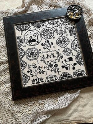 M Satterthwaite 1807-A Quaker Sampler~Shakespeare's Peddler | eBay