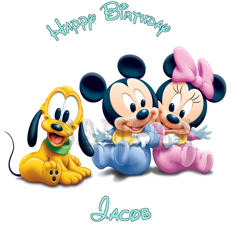 Baby Mickey Mouse And Friends Birthday
