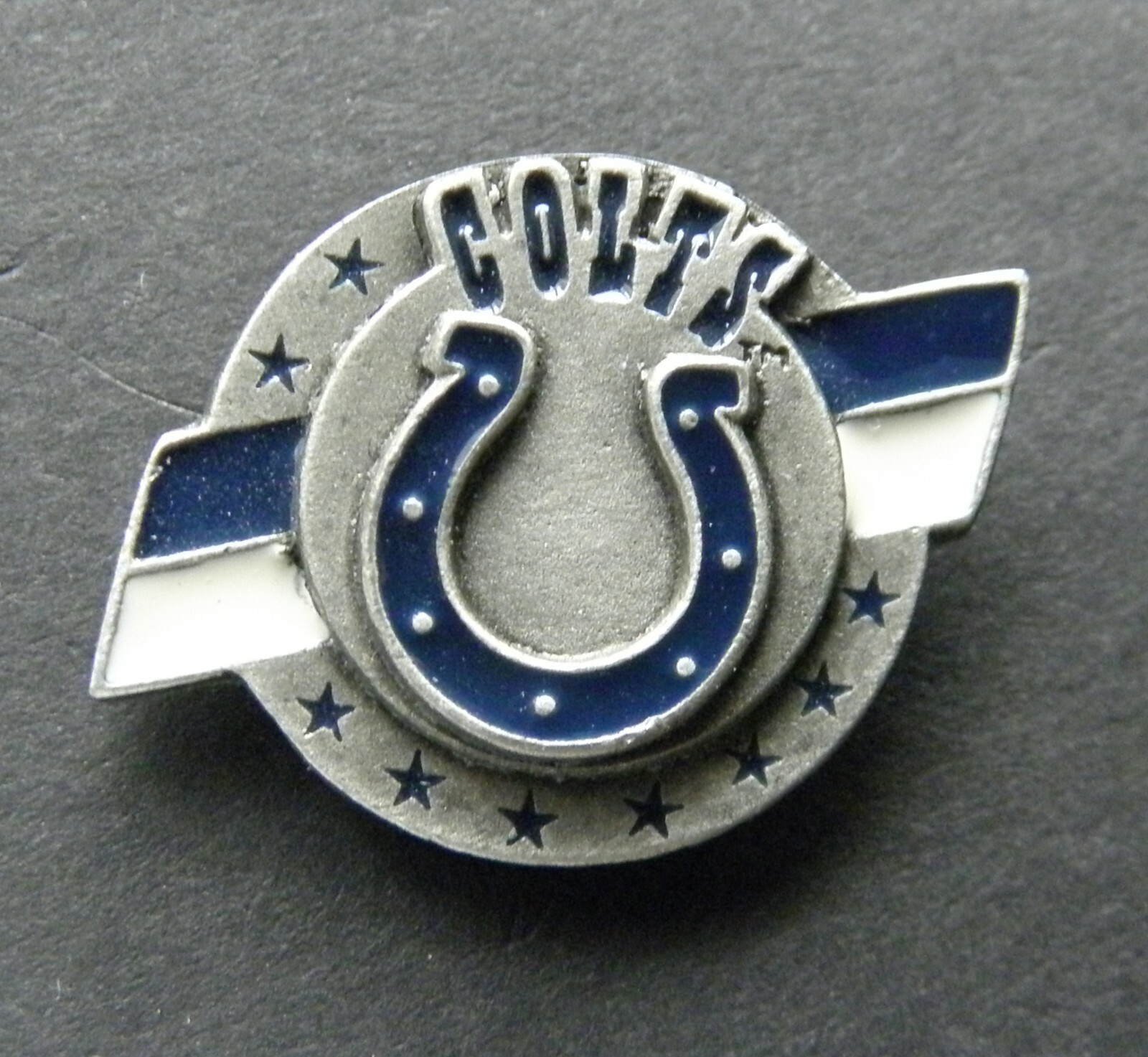 INDIANA COLTS NFL FOOTBALL LAPEL PIN 1 INCH INDIANAPOLIS | eBay