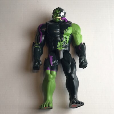 Venomized Hulk 12 Inch Action Figure Marvel Maximum Venom Blast Gear ...