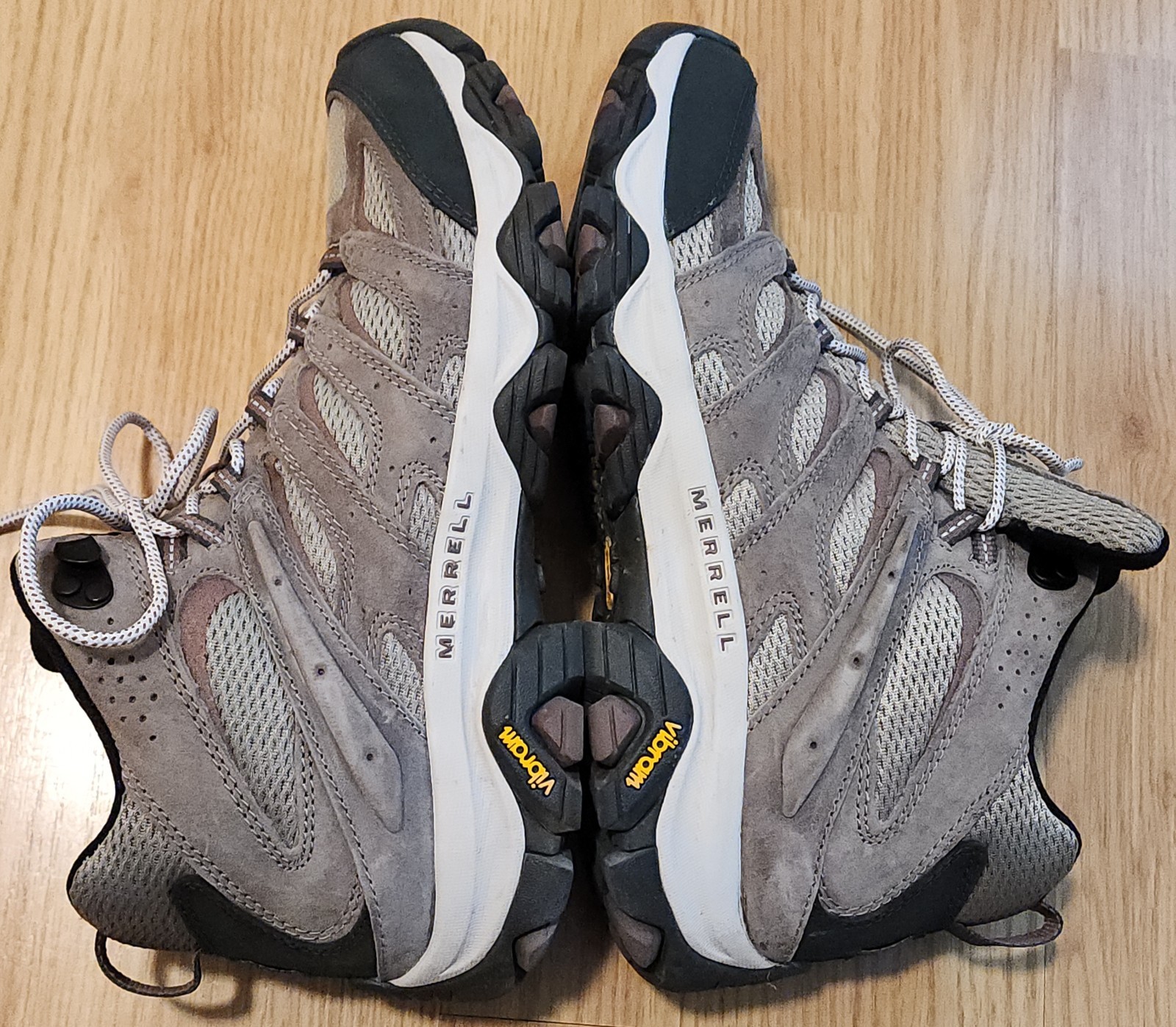 MERRELL MOAB 3 MID Waterproof "FALCON" Comfortable Women's Hiking Boots ...