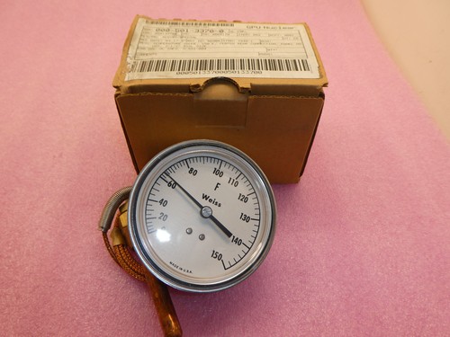 WEISS / M-551-004 / TEMPERATURE GAUGE 3-1/2" 150F | eBay