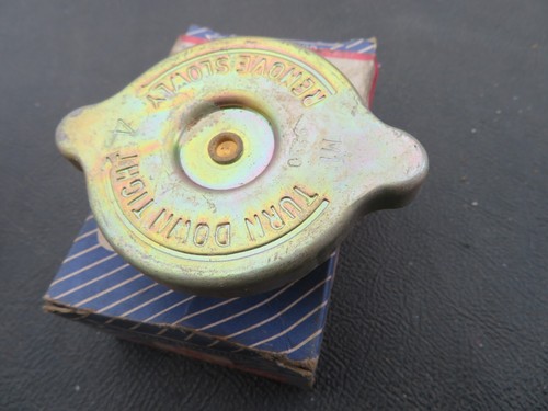 MORRIS MINOR 1000, AUSTIN A40 4 LB RADIATOR CAP LONG NECK N.O.S. | eBay UK