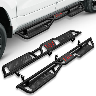 7" Running Boards for 2019-2024 Ford Ranger Super Crew Cab Two-Stair ...