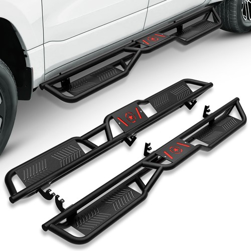 7" Running Boards for 2019-2024 Ford Ranger Super Crew Cab Two-Stair ...