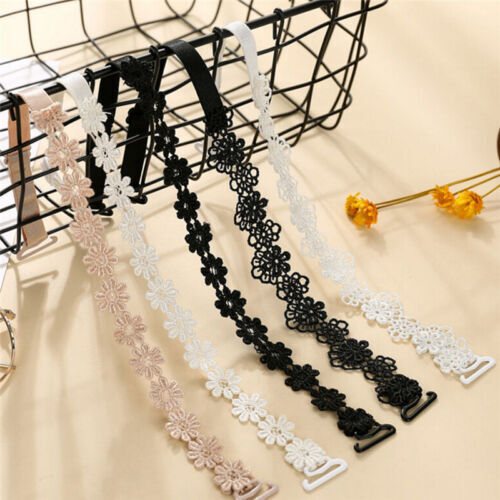 Women Flower Bra Strap Adapter Converter Adjustable Dress Underwear ...