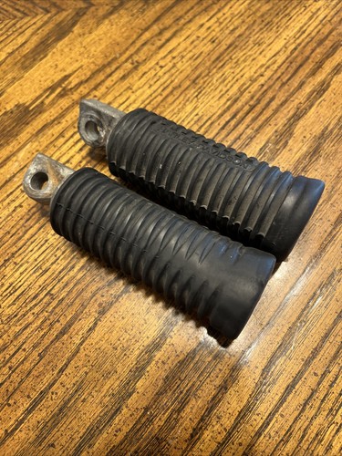 Harley Davidson Pair Of Round Rubber Passenger Foot Pegs | eBay