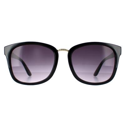 Guess Sunglasses GF0327 01B Shiny Black Smoke Gradient | eBay Australia