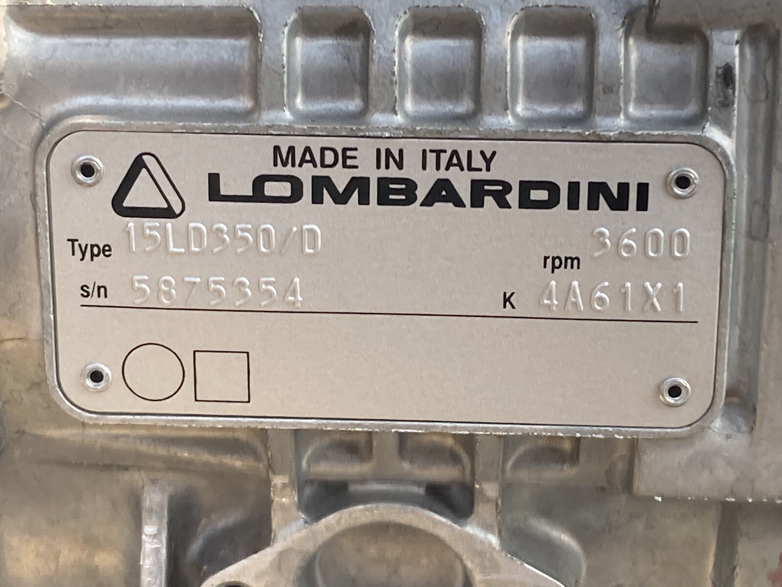 BRAND NEW LOMBARDINI 15LD350/D DIESEL ENGINE W/PUMP | eBay
