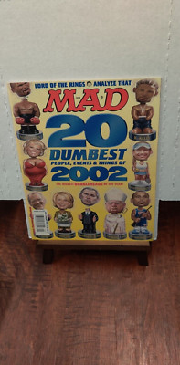 Mad Magazine January 2003 #425 Martha Stewart, George W. Bush Parody ...