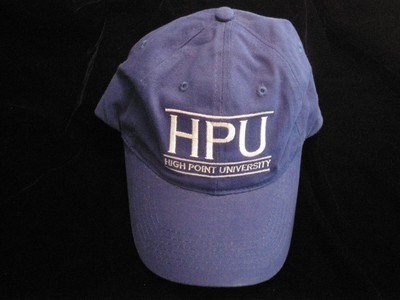 HIGH POINT UNIVERSITY Baseball Cap ~ Blue, Adjustable | eBay