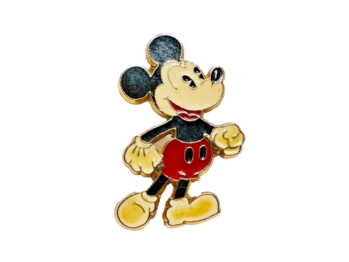 VINTAGE MICKEY MOUSE PIN OFFICIAL 1990S WALT DISNEY COLLECTORS LAPEL ...
