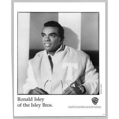 Ronald Isley Singer Songwriter Producer Isley Brothers 80s-90s Music ...