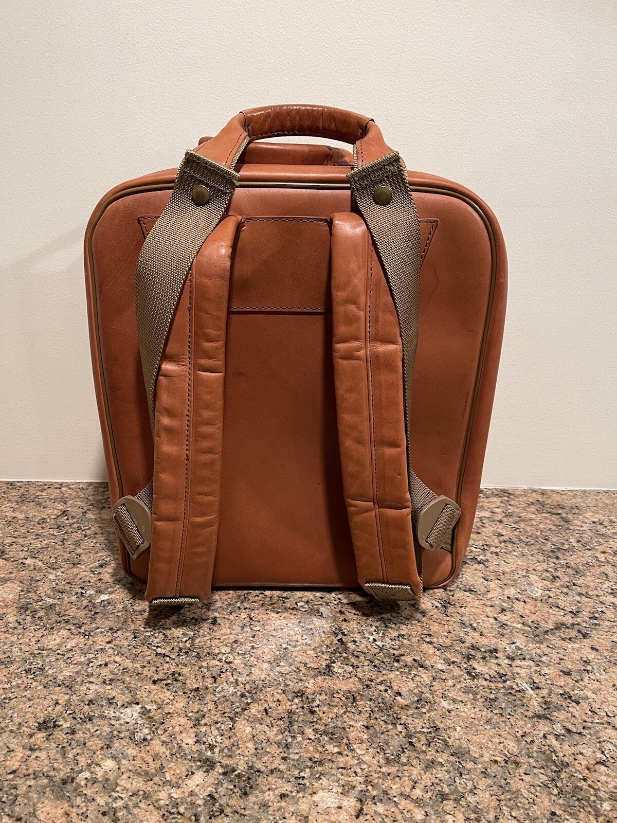 Hartmann 1st Generation Tan Belting Leather Backpack Vintage Very Rare ...
