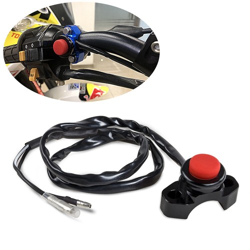 Motorcycle CNC Billet Engine Kill Starter Switch For Dirt Pit Bikes KTM ...