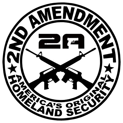 2nd Amendment Decal Gun Rights 2A Sticker | eBay