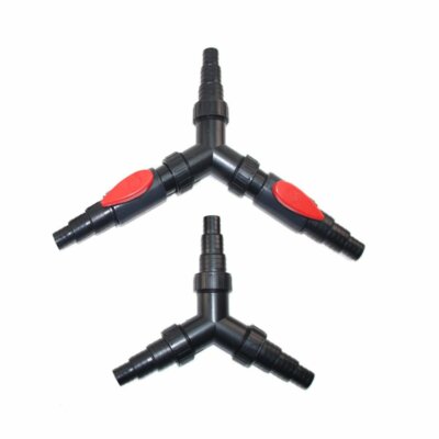 Pond Pump Y Water Distributor Valve Connector Pond Hose Adjustable ...