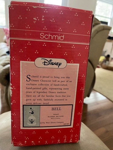 Vintage Disney 60th Birthday Bell 1928-1988 Mickey & Minnie Mouse ...