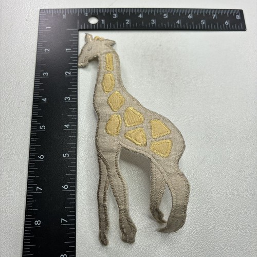 As-is, Wants To Curl Up GIANT GIRAFFE Patch (African Safari Wildlife Animal)38TS | eBay