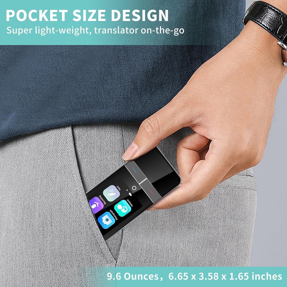 Instant Language Translator Device Two Way Real-Time Voice Translation ...