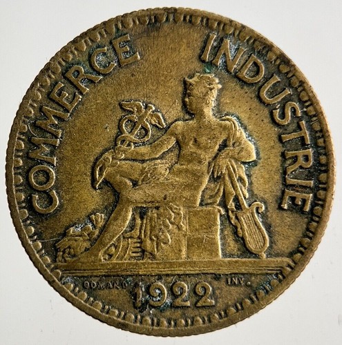 1922 France 50 Centimes Coin | Fine Collectable Grade | eBay