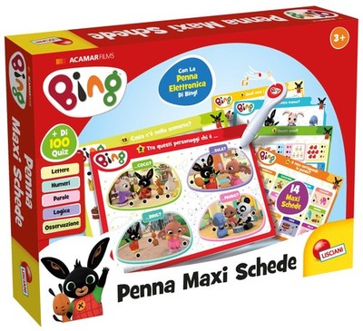 Liscianigiochi 100422 Lisciani Games Bing Pen Maxi Cards | eBay