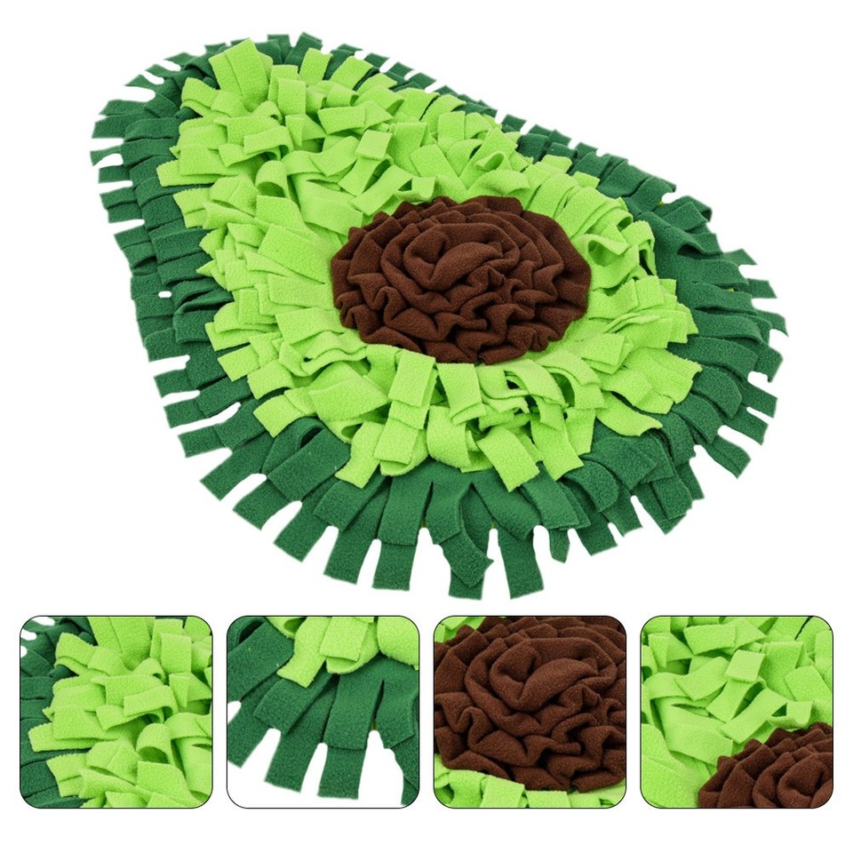 1Pc Adorable Pet Feeding Training Mat Pet Sniff Pad Slow Food Feeding ...