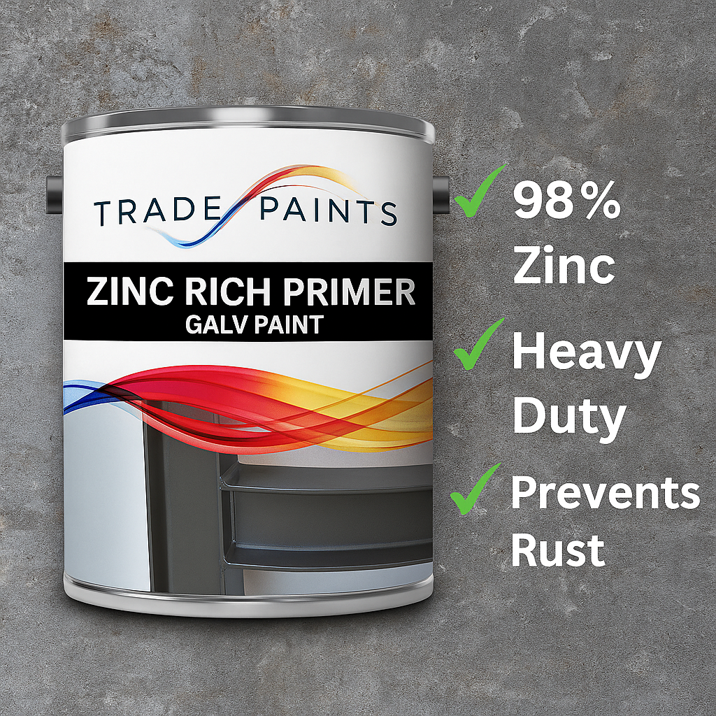 Zinc Rich Galvafroid Equivalent Grey Primer Paint for Metal | eBay UK