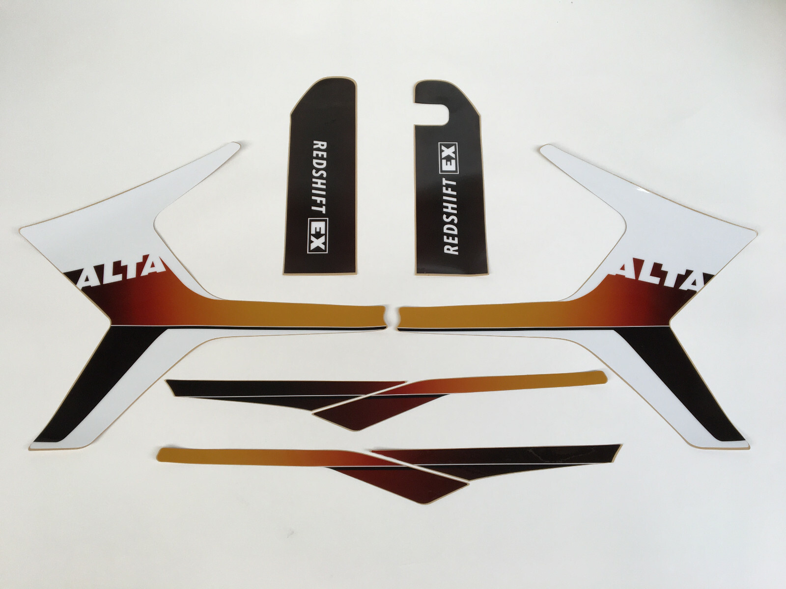 Complete Genuine OEM Graphics Kit ALTA Redshift EX 2018 Decals Stickers ...