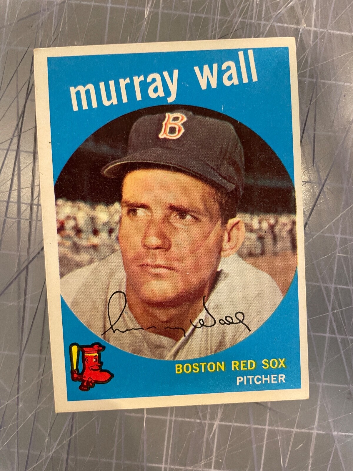 1959 TOPPS #42 MURRAY WALL BOSTON RED SOX BASEBALL CARD NM+ | eBay