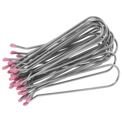 20 Pcs Home Barber Hair Styling Tools Hot Roller Clip Pin Metal Clips ...