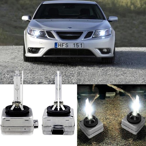 HID Xenon Headlight Bulb For Saab 9-3 2008-2015 Low Dipped Beam 6000K ...