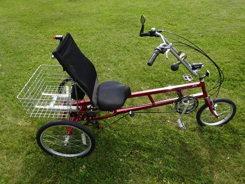 SUN EZ-3 SX Recumbent Tricycle by Sun Bicycles - Red | eBay