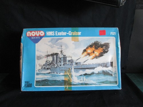 NOVO SEA KITS. HMS EXETER- CRUISER. 1;500.SCALE.SPARES/REPAIRS ONLY ...