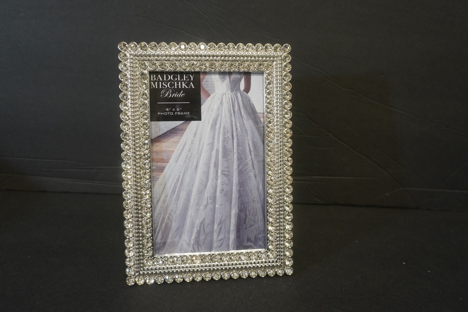 Badgley Mischka Bride Collection Crystal Jewel Photo Frame 8x5 holds ...
