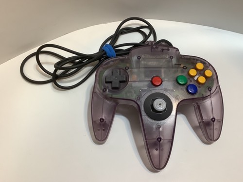 Original Authentic Nintendo 64 Controller - Atomic Purple N64 Loose ...