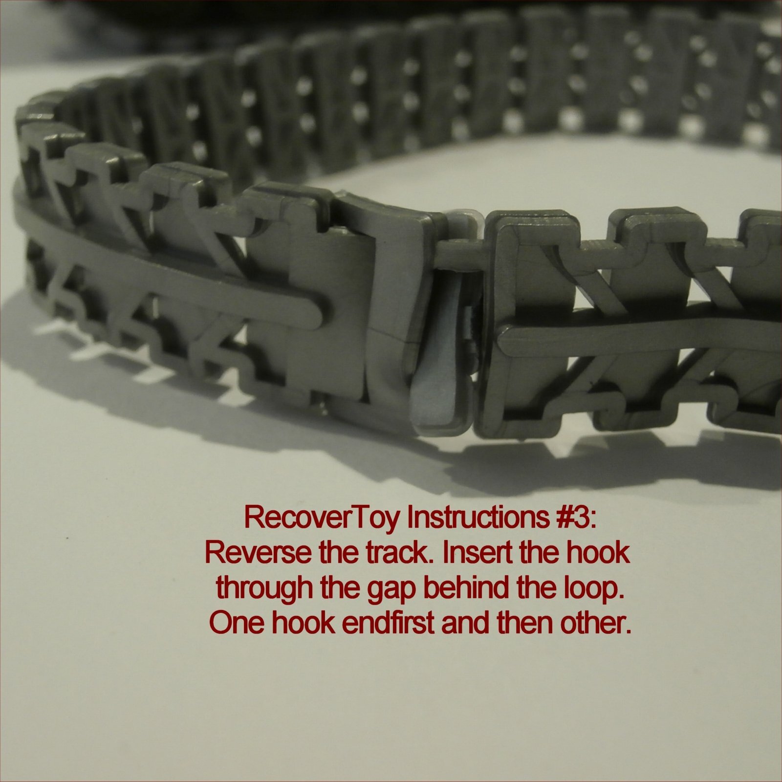 Dinky Toys Tracks Pair Type B #2 Black Treads 692 696 699 Leopard Tanks ...