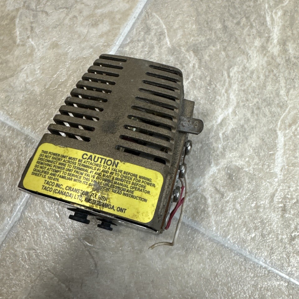 Taco 555-050RP Replacement Power Head for 570, 571, 572 & 573 Zone ...