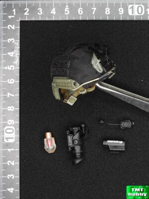 1:6 Scale DAM 78093F Russian SVR ZASLON in Damascus - FAST Helmet w ...