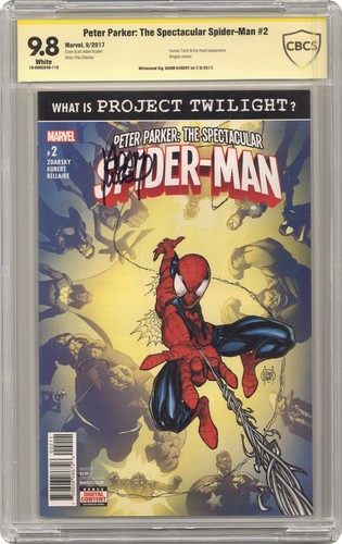 Peter Parker Spectacular Spider-Man #2A Kubert CBCS 9.8 SS Adam Kubert ...