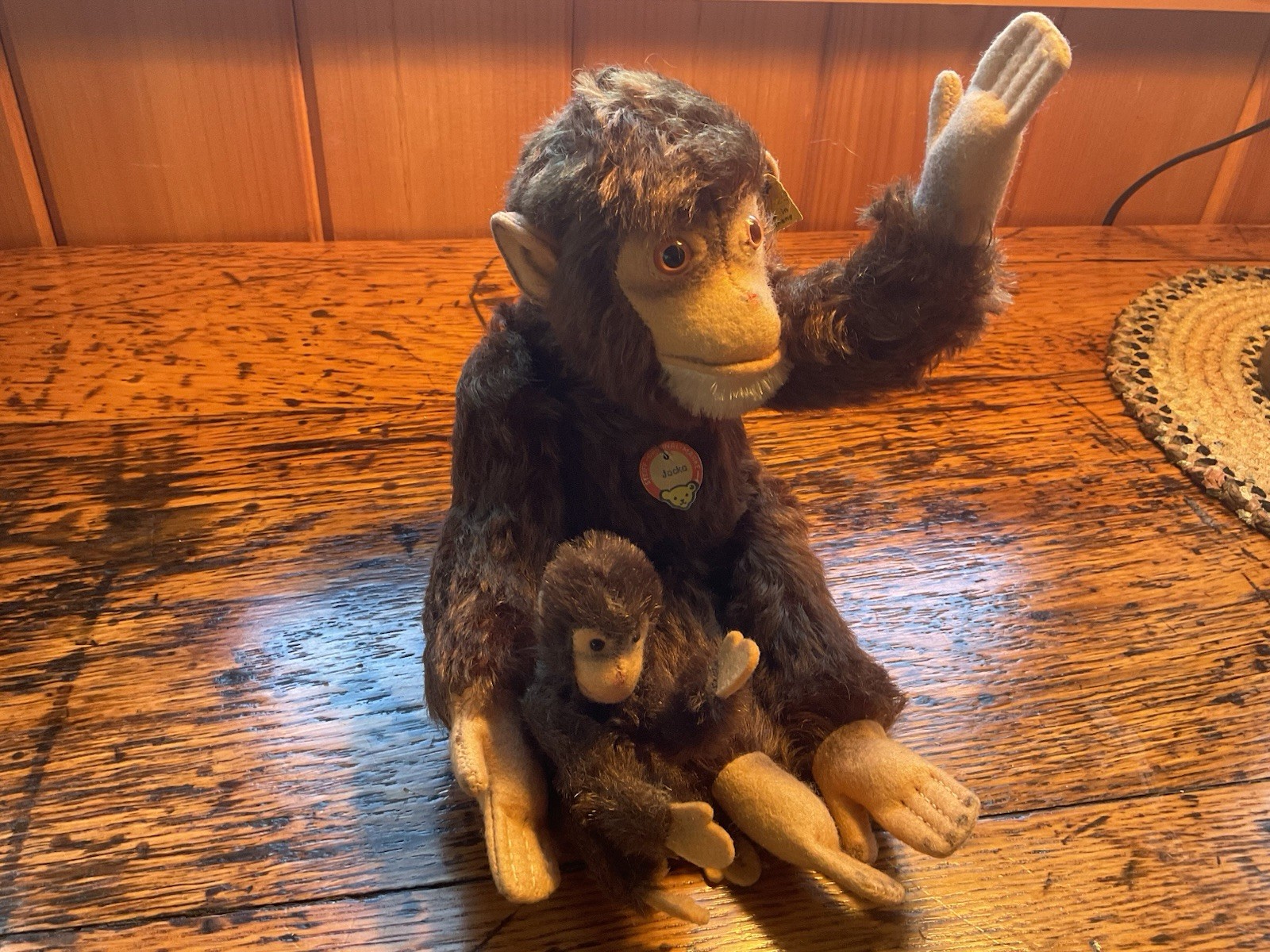 Adorable Pair Of Old Steiff Monkeys | eBay