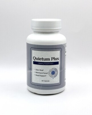Quietum Plus Complete Tinnitus Relief Supplement 60 Capsules Clear Mind ...