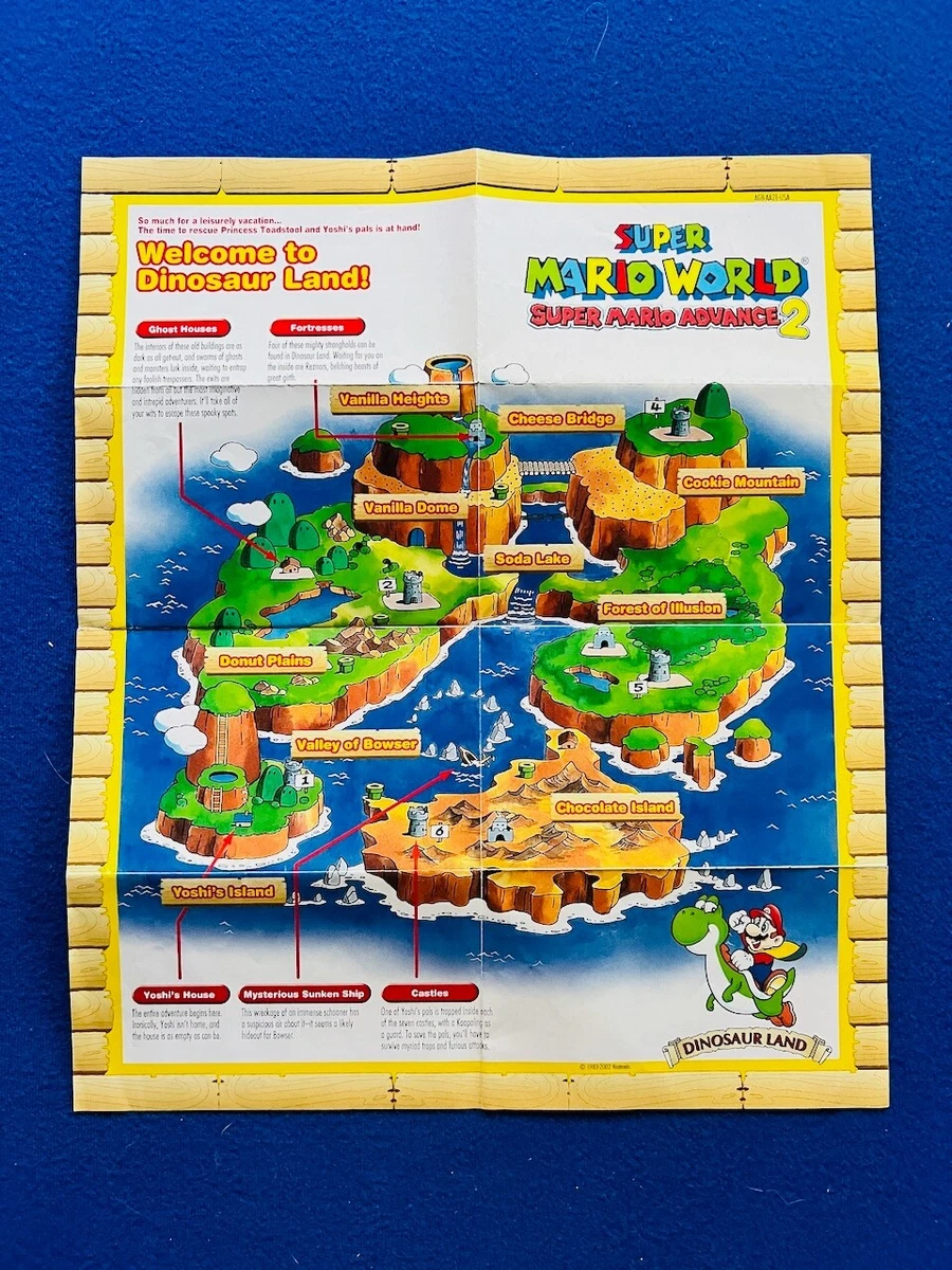 Super Mario World Map 1