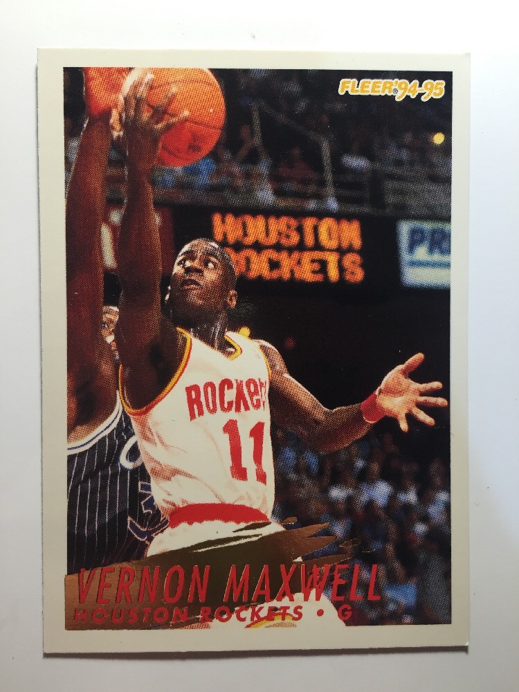 Fleer'94-95 Card N88 Vernon Maxwell | eBay