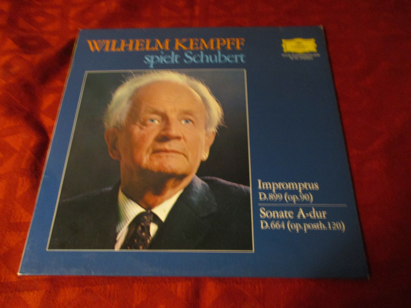 LP WILHELM KEMPFF spielt Schubert 4 Impromptus D 899 Klaviersonate A ...