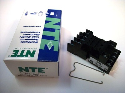 NTE Relay Socket R95-106A - 14-Pin Miniature Socket - Panel/Surface ...