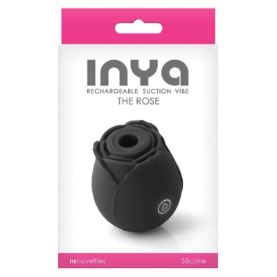 THE ROSE- Black-Vibrator-Clit-Stimulate-Women-G-spot-Massage Inya | eBay