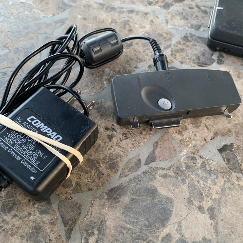 Rare Vintage COMPAQ C120+ Palmtop Mini Pocket PC PDA Retro Laptop With ...